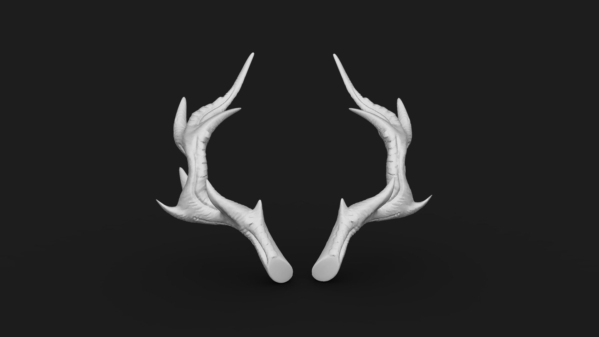 Antlers - Buy Royalty Free 3D model by Alexandria Maharaj ...