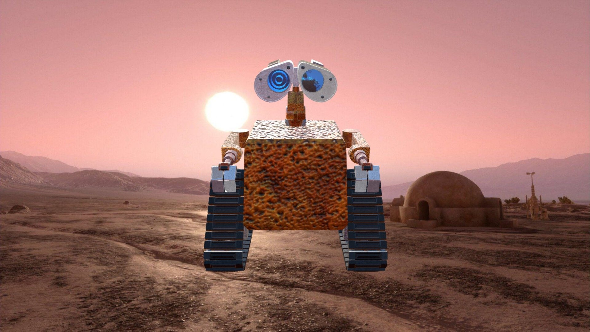 Wall E - 3D model by PlattIntroTo3d [127c89b] - Sketchfab
