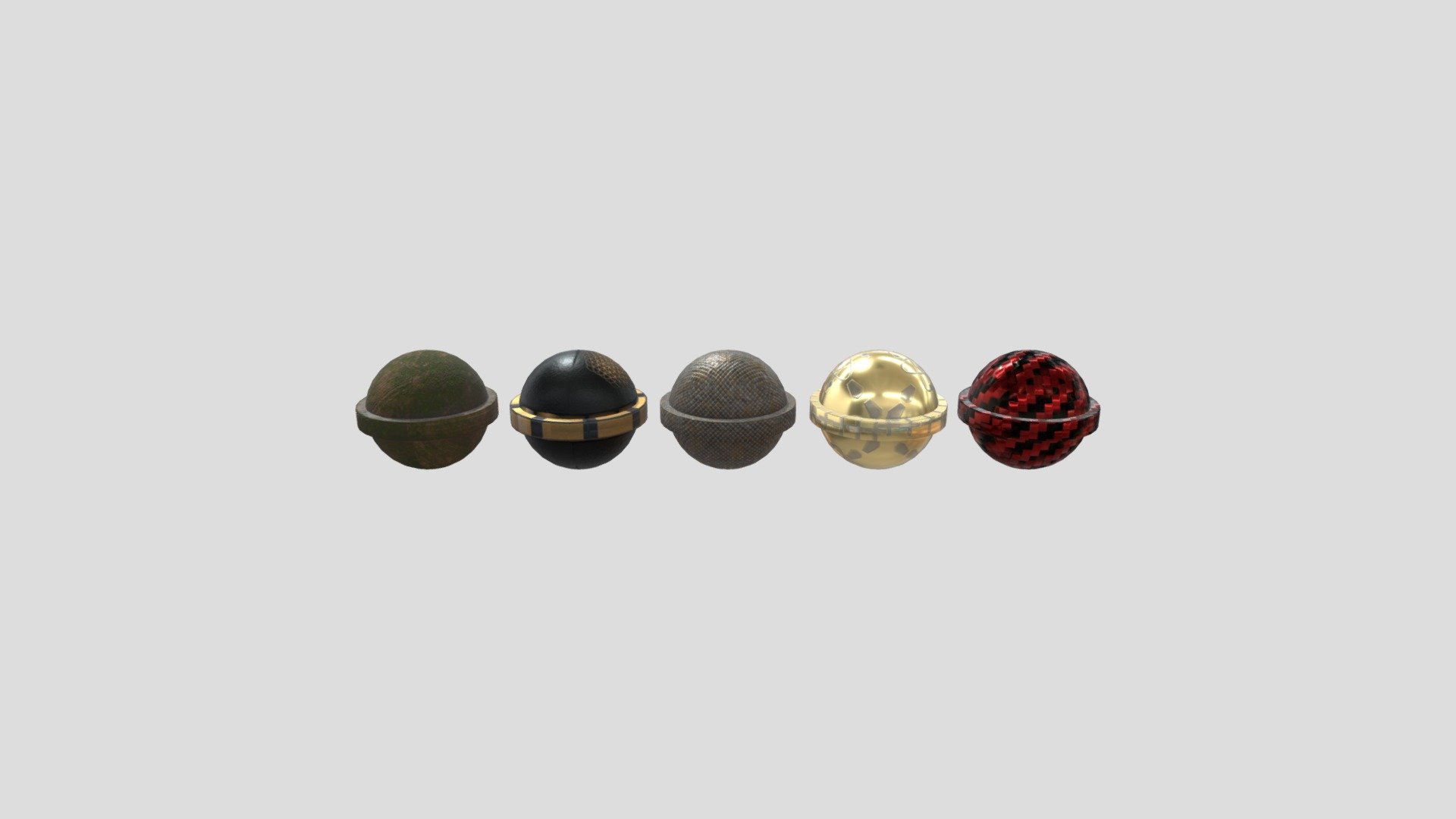 Spheres - 3D model by DerekVillafuerte [127c979] - Sketchfab