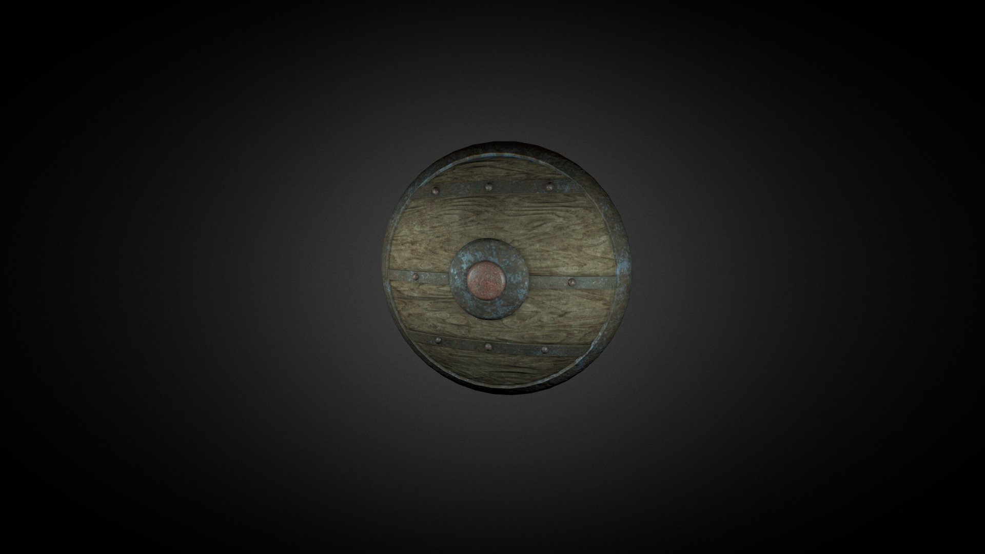 Rusted Shield - Download Free 3D model by tstott3 [127dce4] - Sketchfab