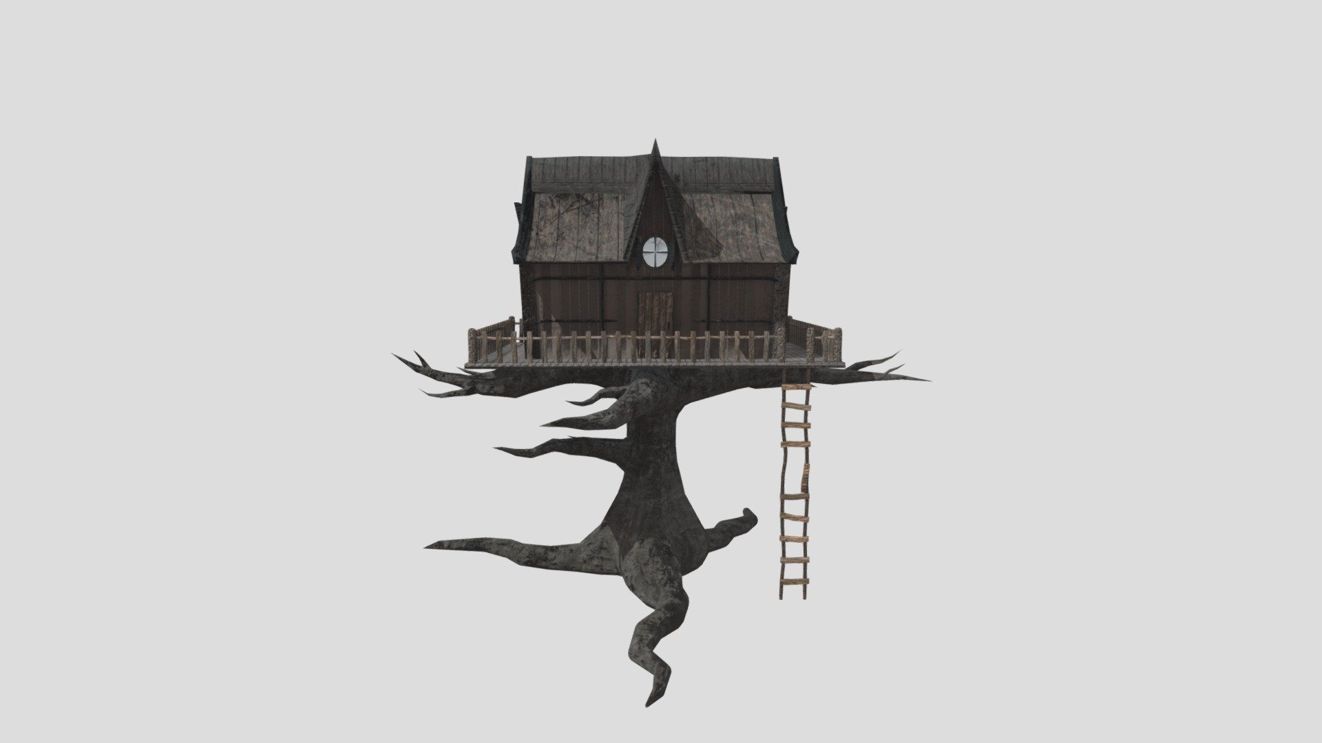 Treehouse - 3D model by Carolina Bertoncello Machado (@508905) [127efe5 ...