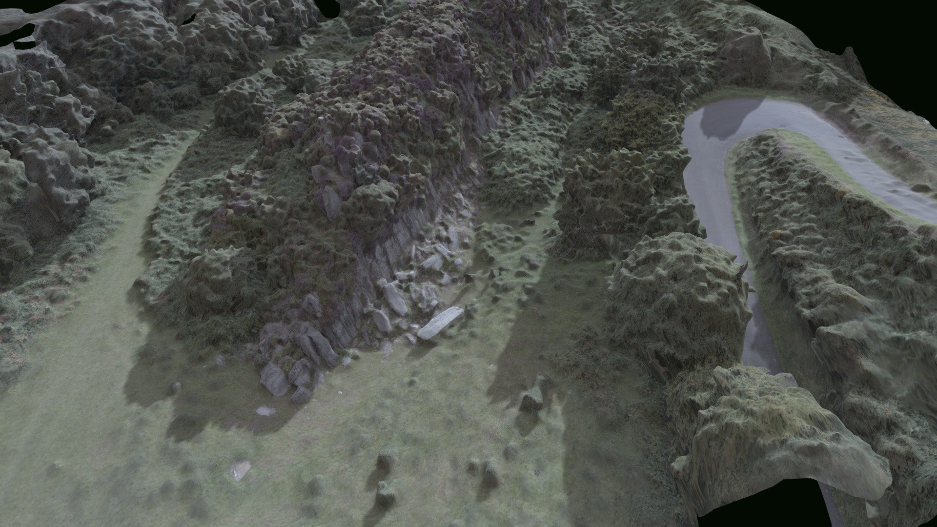 Bluestone quarry - Download Free 3D model by White Horse Pictures ...