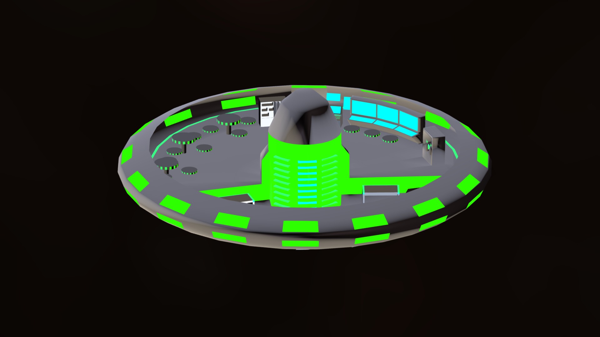 space base/cyber - 3D model by JuSt_DoGa [1280a4f] - Sketchfab