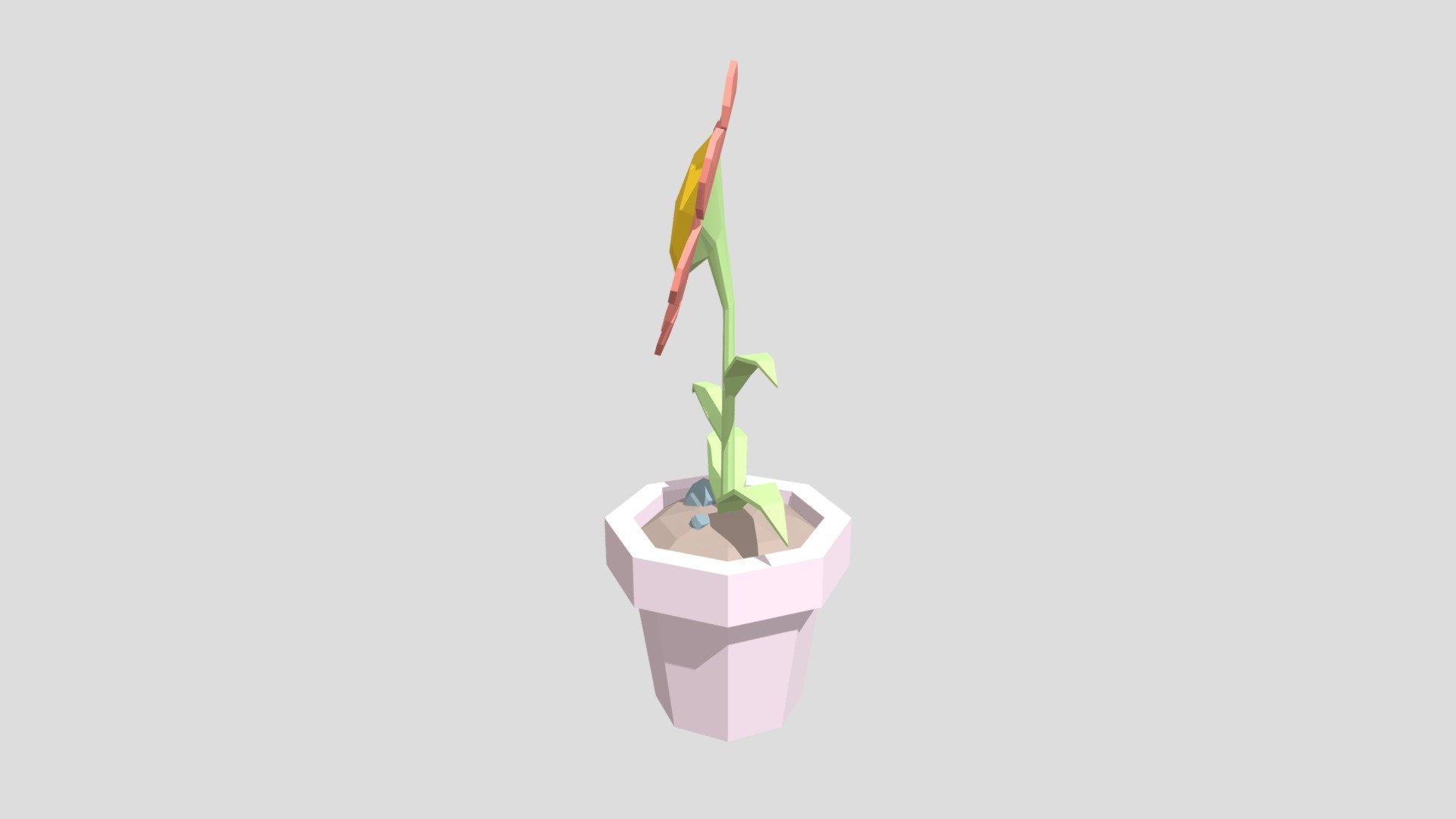 Flower from Poly by Google - 3D model by IronEqual (@ie-niels) [1280d40 ...