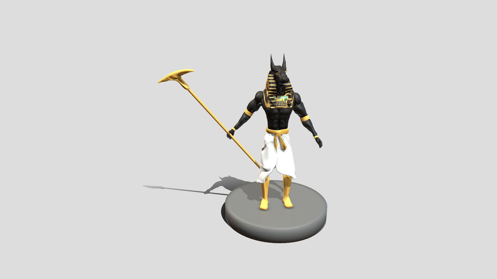 anubis_ - 3D model by edu999 [12816d0] - Sketchfab