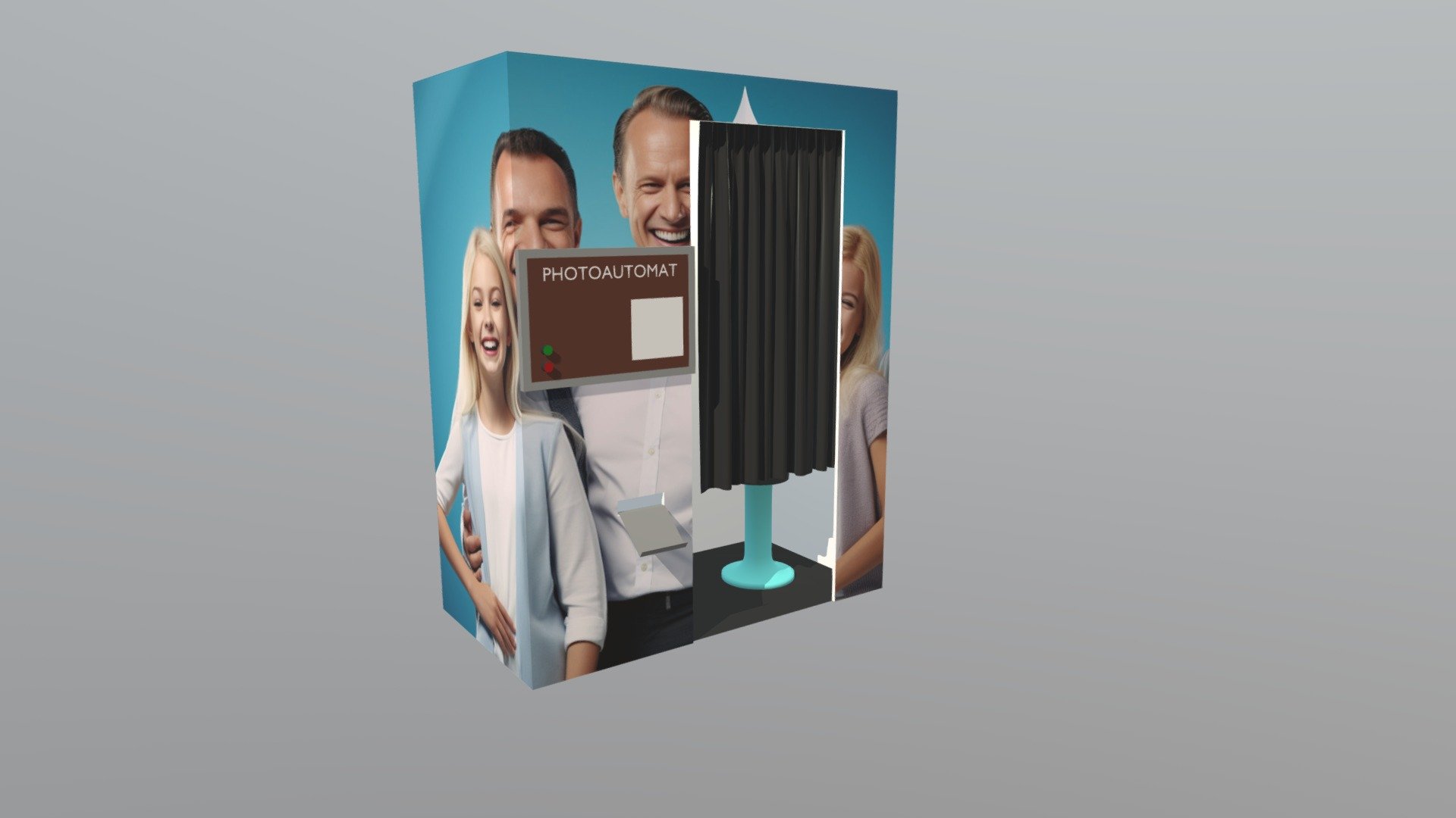photobooth - 3D model by claus.pfisterer [1281ac1] - Sketchfab