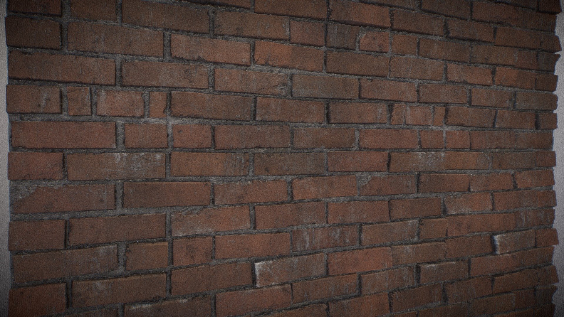 Industrial Brick Wall - 100% Substance Designer - Buy Royalty Free 3D ...