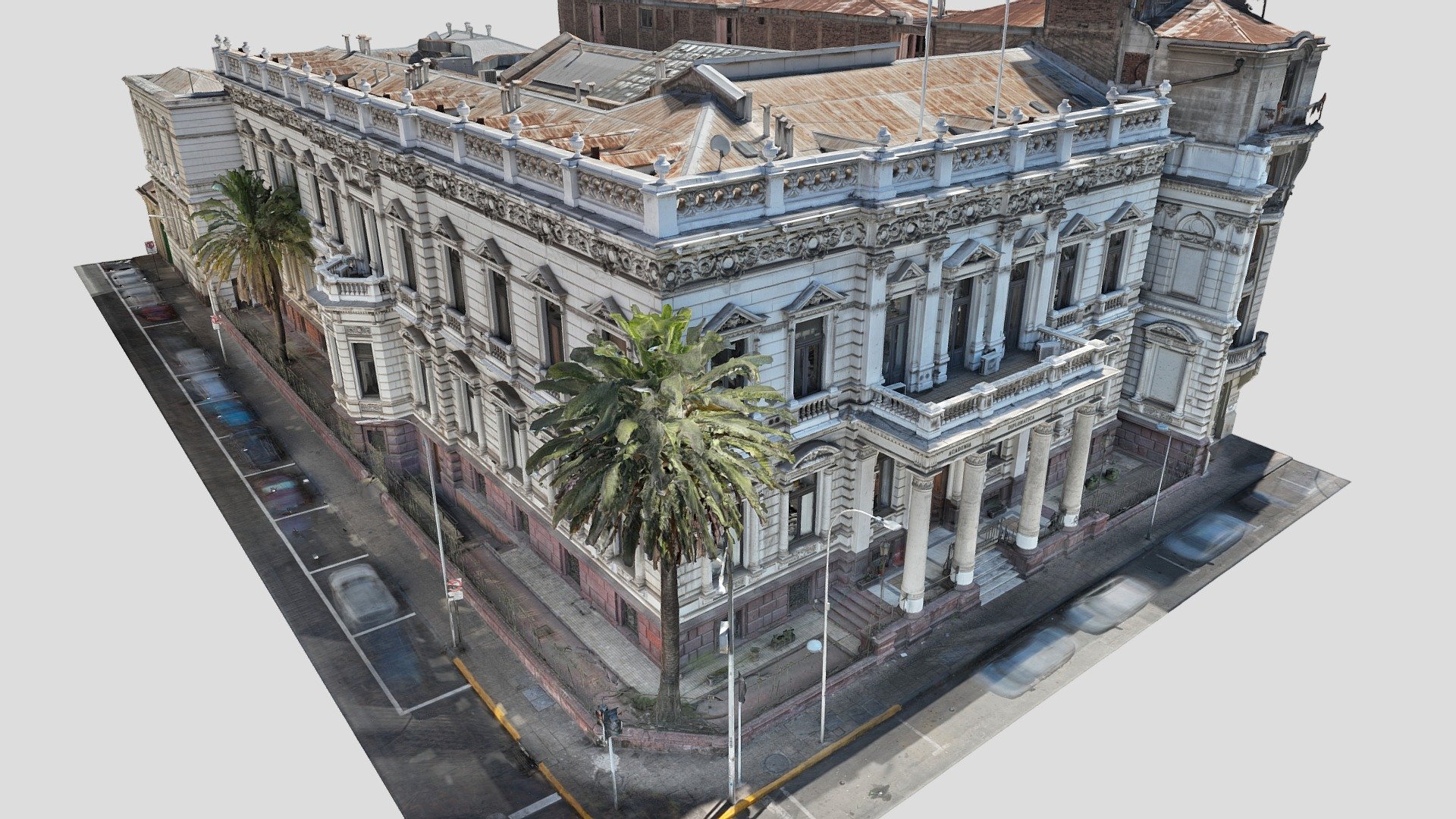 Edificio ACADE, Santiago, Chile - 3D model by Getarq [1285097] - Sketchfab