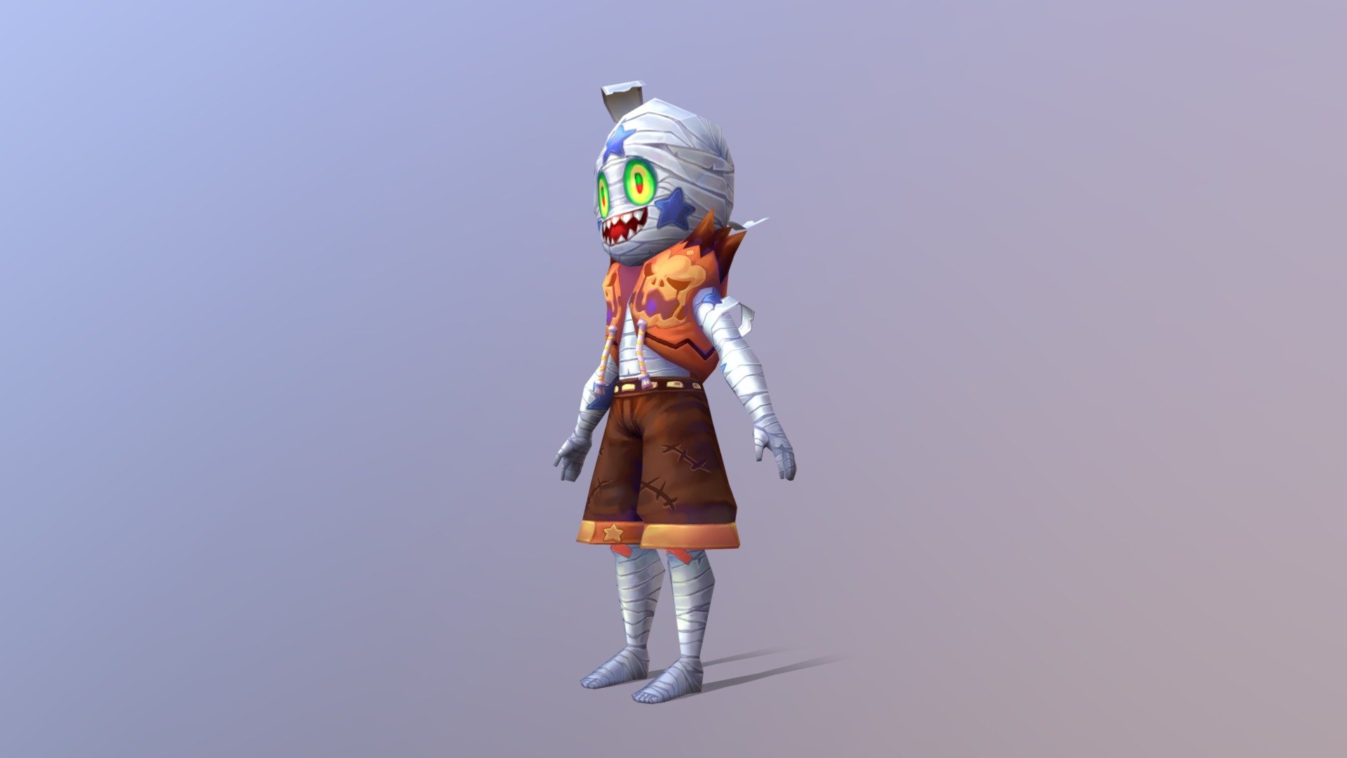 Practice/Mummy (Halloween Costume Ver.) - 3D model by tobey (@pmpmp7777 ...
