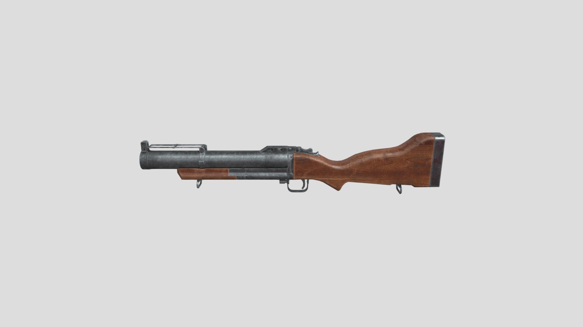 Granade launcher M79 Style - 3D model by Dock42 [12877cc] - Sketchfab