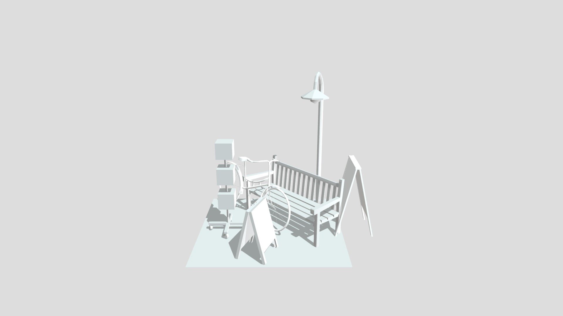 Prop Scene - Download Free 3D model by Victor_Vanden_Bergh [1289473 ...