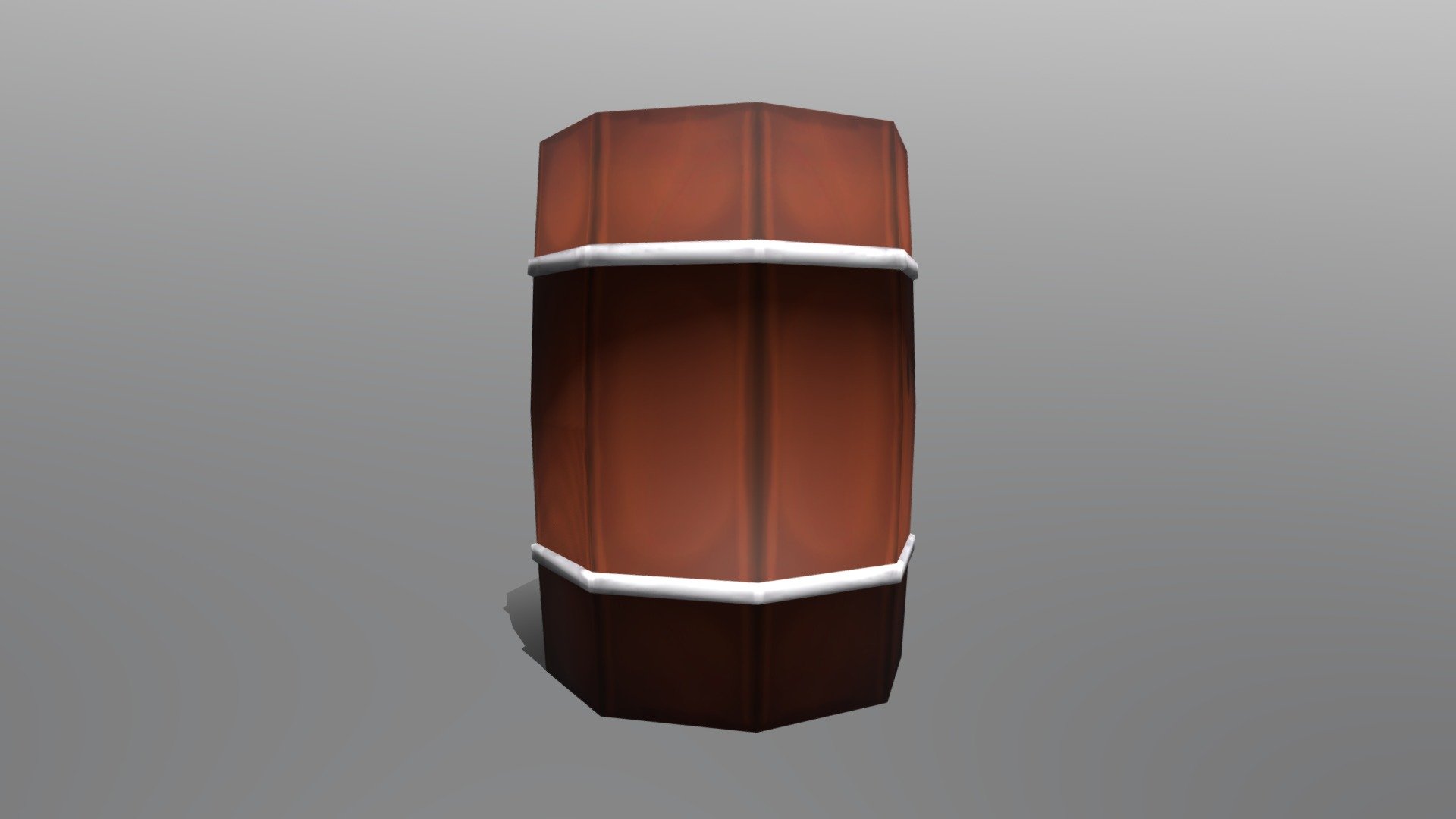 Low Poly Barrel - Download Free 3D model by Gudson7 [128a917] - Sketchfab