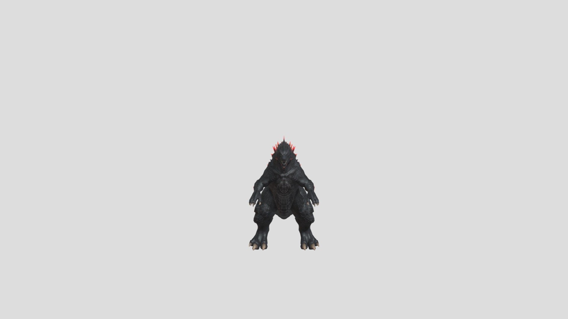 godzilla_dagon_2014_model_highest_quality - 3D model by WhiteTiger6464 ...