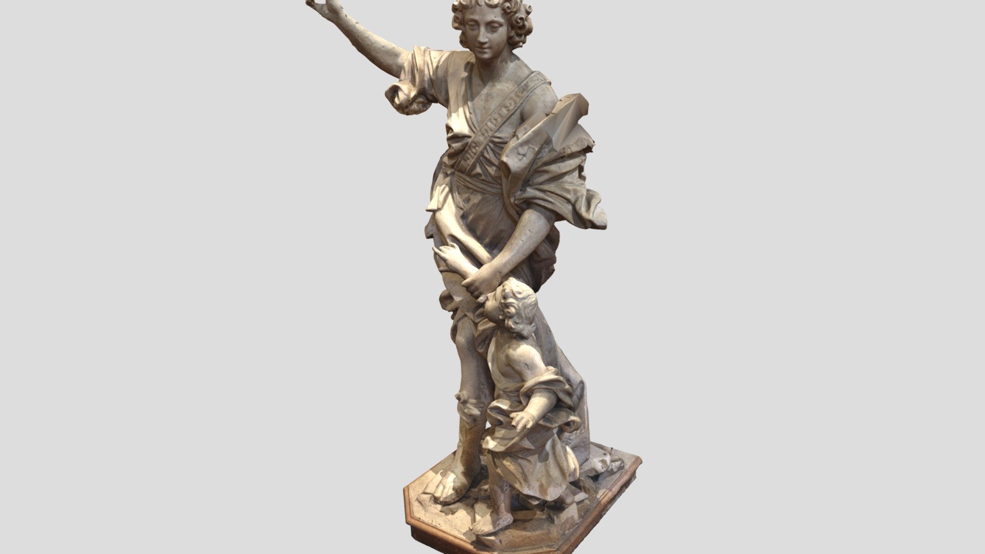 scultura angelo custode - 3D model by IFTS Noesis ...