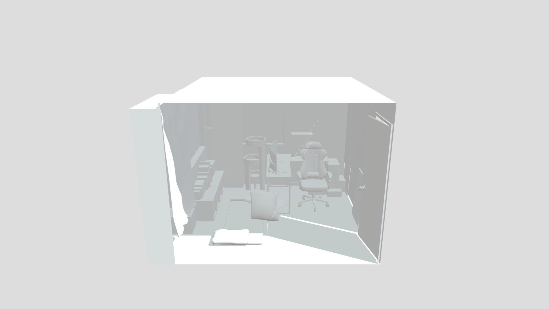 Bedroom Environment - 3D model by Tasi (@tasipaulino712) [128c4ea ...