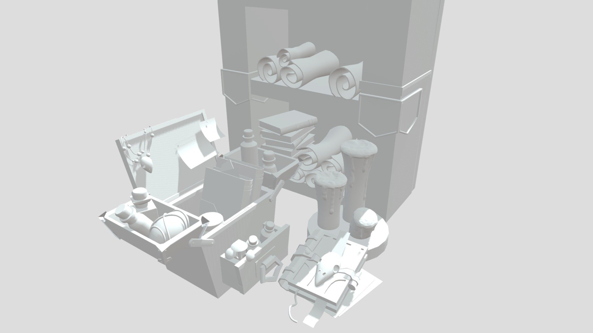WitchBoxFinal - 3D model by e.diermier [128c5cf] - Sketchfab