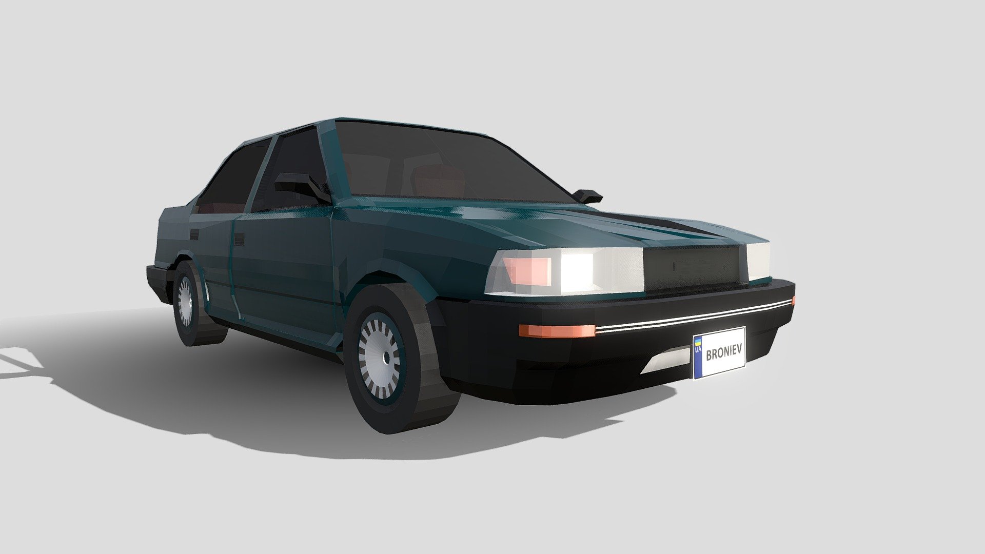 Toyota AE92 - Download Free 3D model by Broniev [128d6b6] - Sketchfab