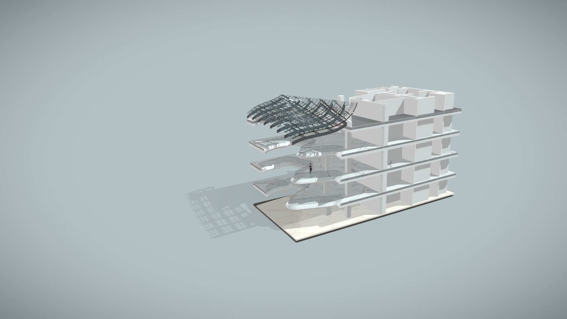 Opus Hotel - 3D model by a01633896 [128df75] - Sketchfab