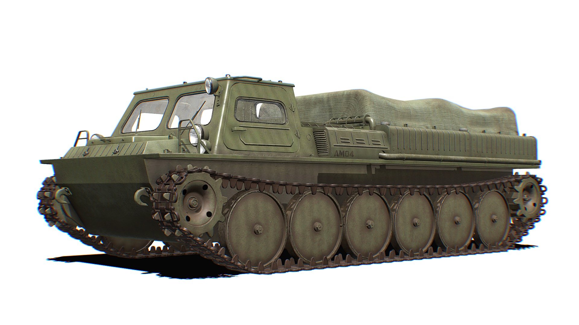 Crawler transporter ГТСМ - 3D model by Kr8ndall [128f2a8] - Sketchfab