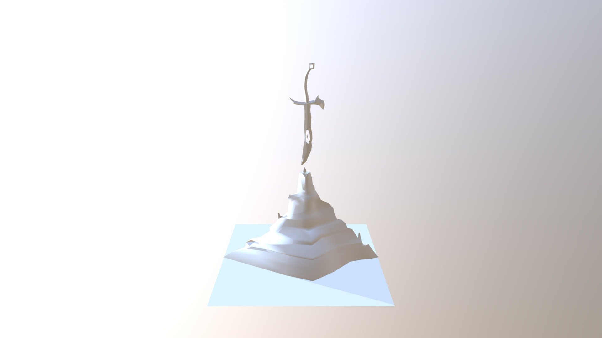 Glowing Sword Hero piece - 3D model by Iberit [128fc83] - Sketchfab