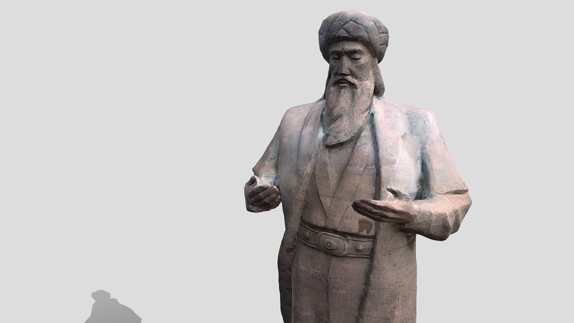 21-meter figure of Aulie-ata - Karakhan (Taraz) - 3D model by Yerbol ...