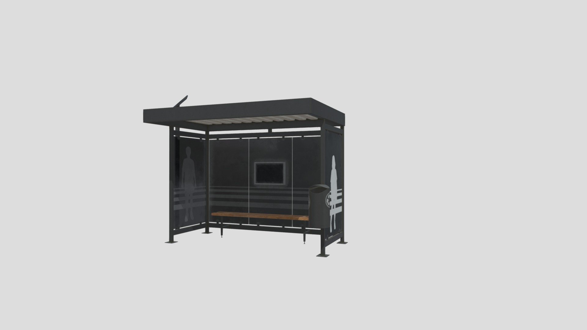 bus stop 82 AM24 - Buy Royalty Free 3D model by Evermotion [129071d ...