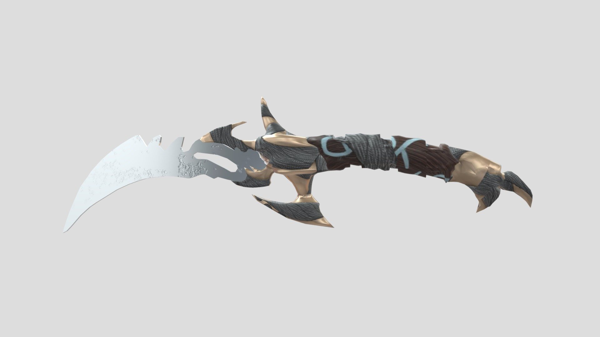 Dagger - 3D model by Fotell [1290a8d] - Sketchfab