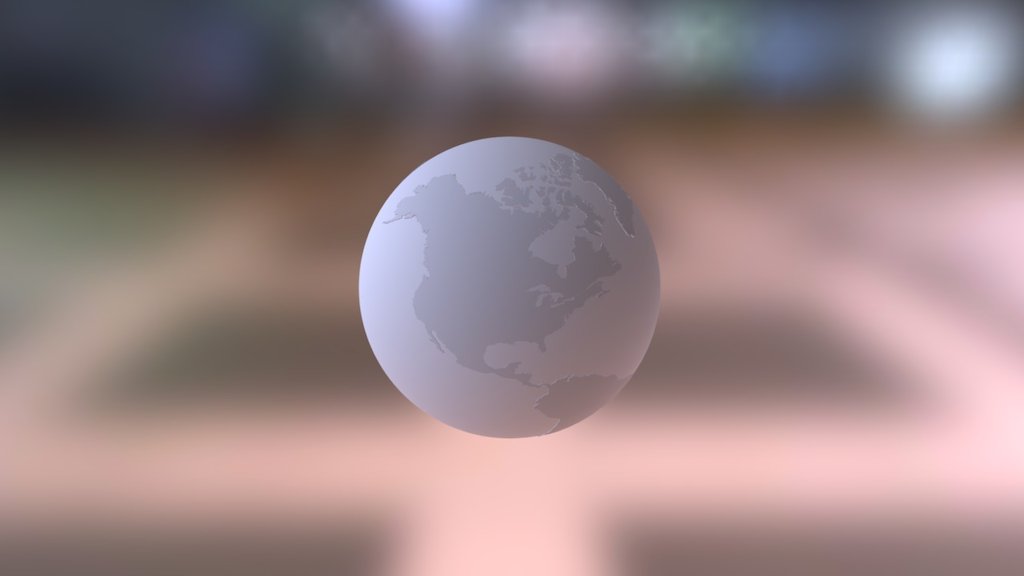 Globe - 3D model by brandongrail [1291e74] - Sketchfab