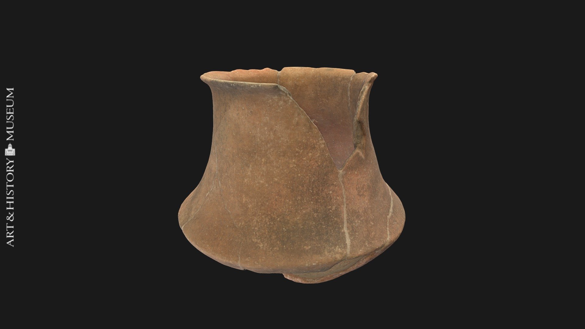 Carinated vase with flaring rim - PG.2000.390 - Download Free 3D model ...