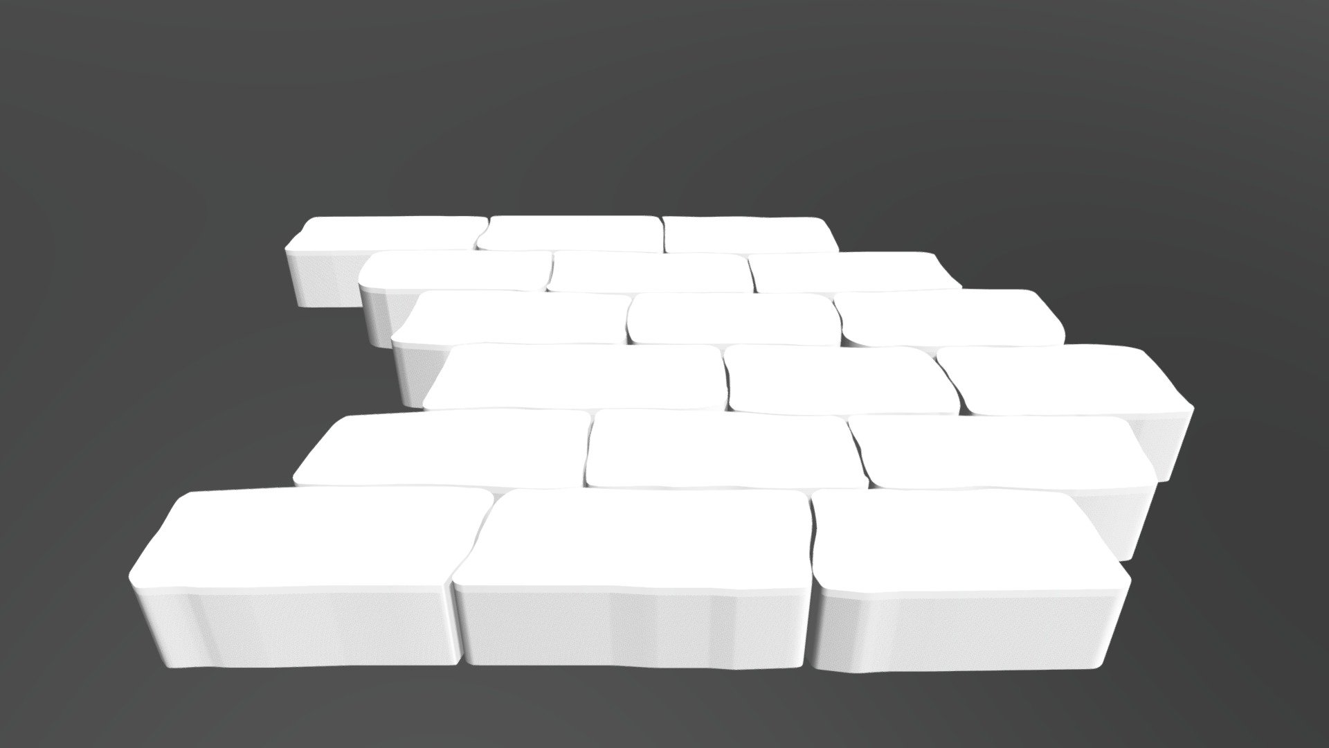 DP053 Cobblestone Running Bond Pattern Narrow - Download Free 3D model ...