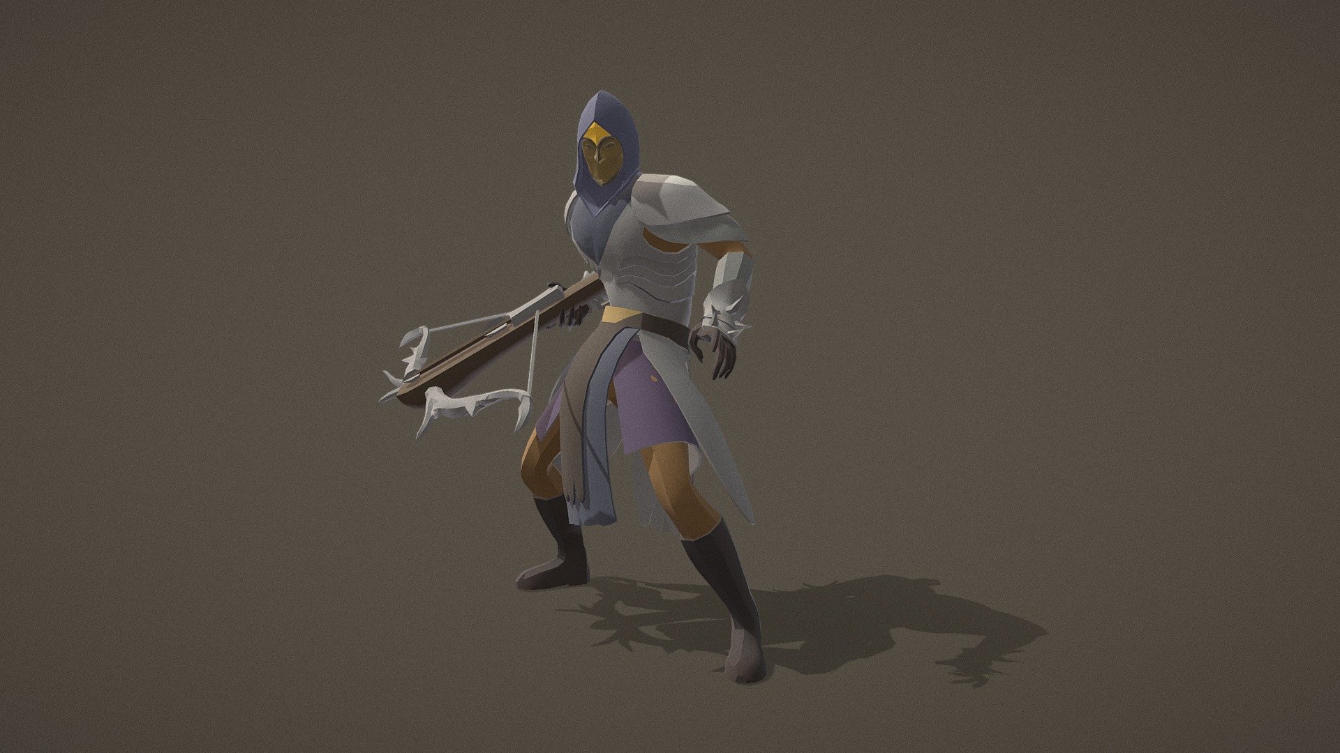 [Polygon Art RPG] 027 Phantom Archer - 3D model by DexStudio [1293004 ...