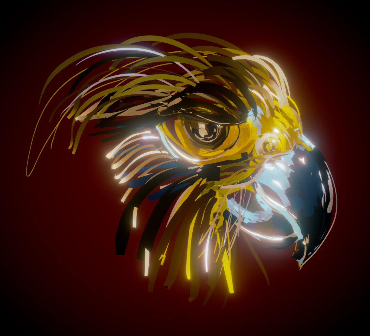 Peter Shearer Falcon June2016 02 - 3D model by Toucan22 - Peter Shearer ...