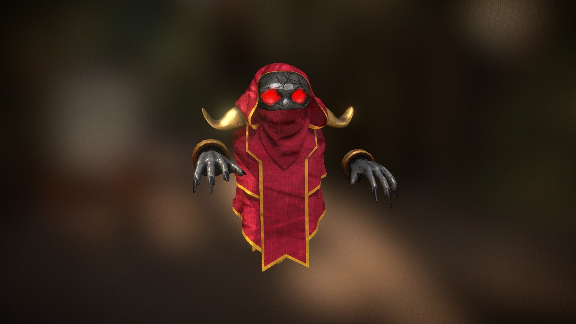 Mighty Wizard - 3D model by Joey (@Joeyvm) [1294fb9] - Sketchfab