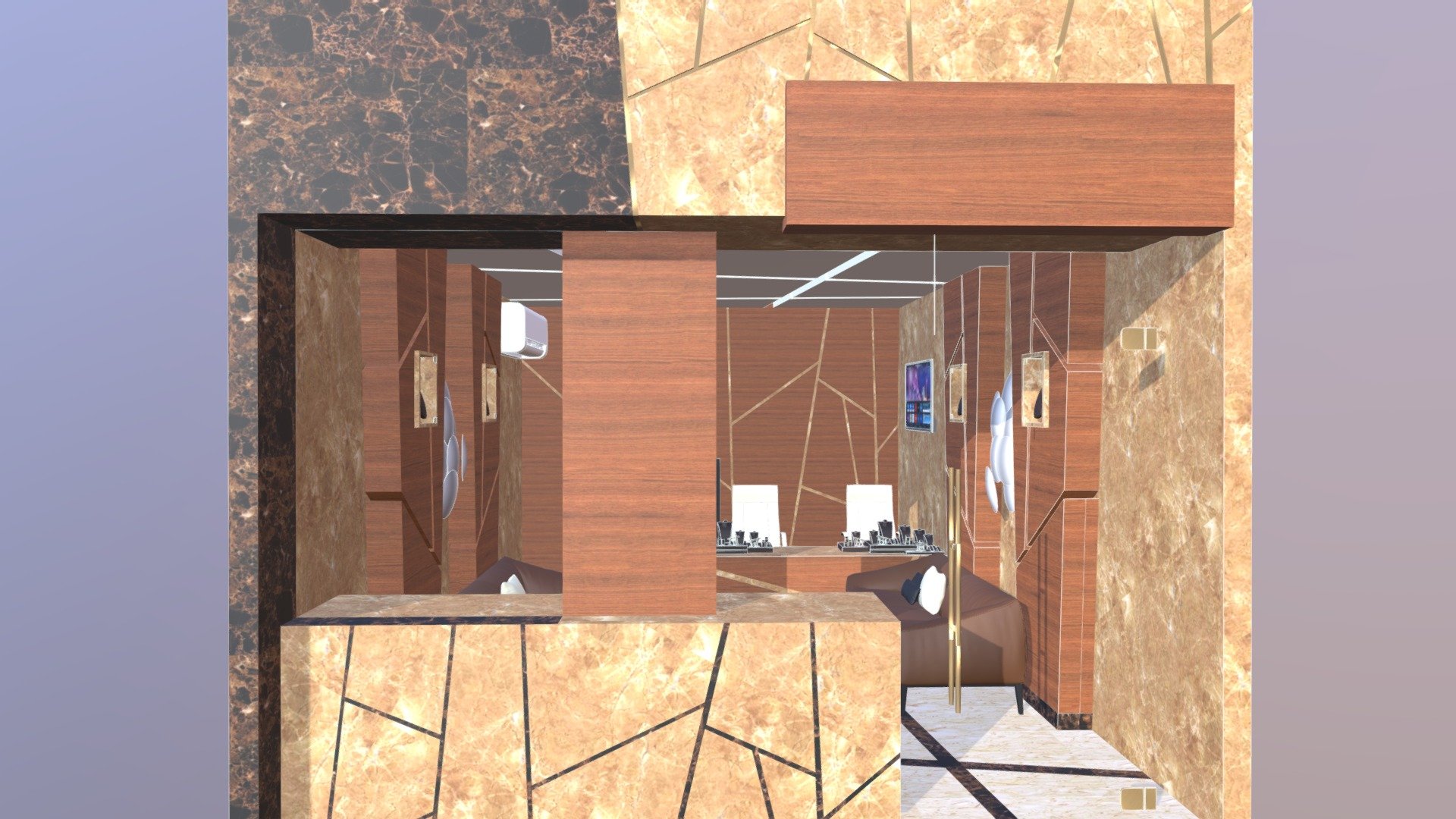 Modern-shop - Download Free 3D model by Miguelangelo Rosario ...