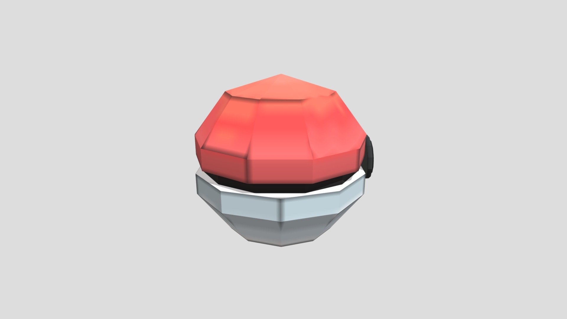 POKEBALL - 3D model by ISamura 3D model (@ISamura) [12967ae] - Sketchfab