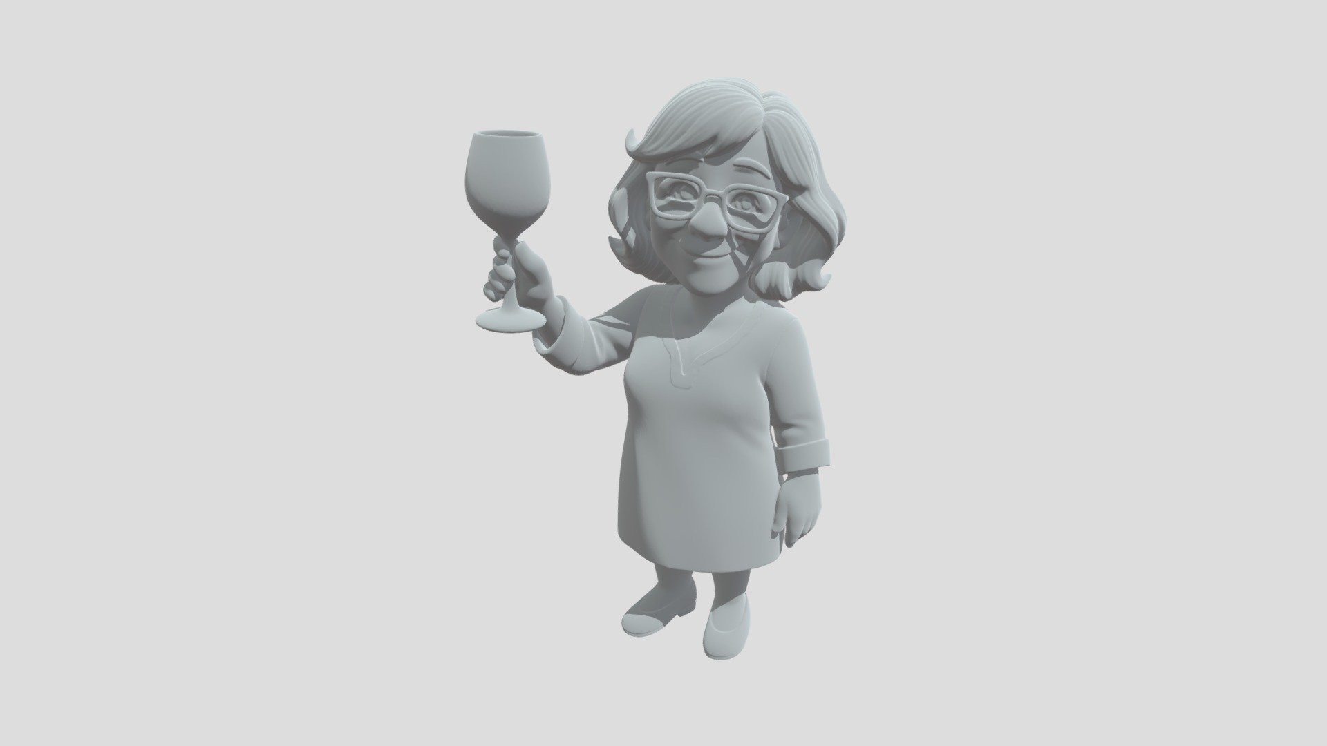 A Gentle Toast - 3D model by W1tt3 [1297a36] - Sketchfab
