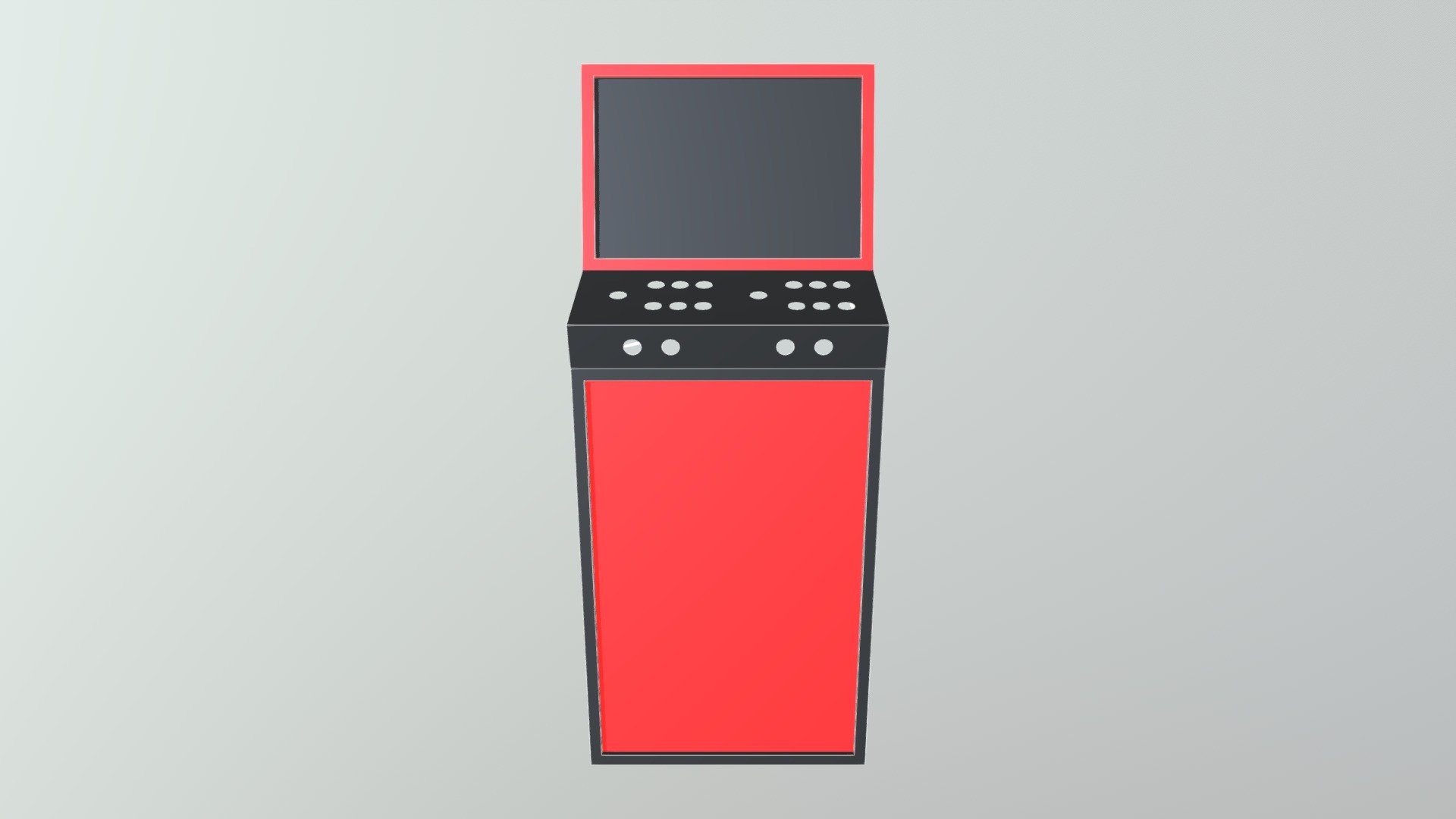 Modular Arcade Machine (complete) - 3D model by joegaffey (@joe.gaffey ...