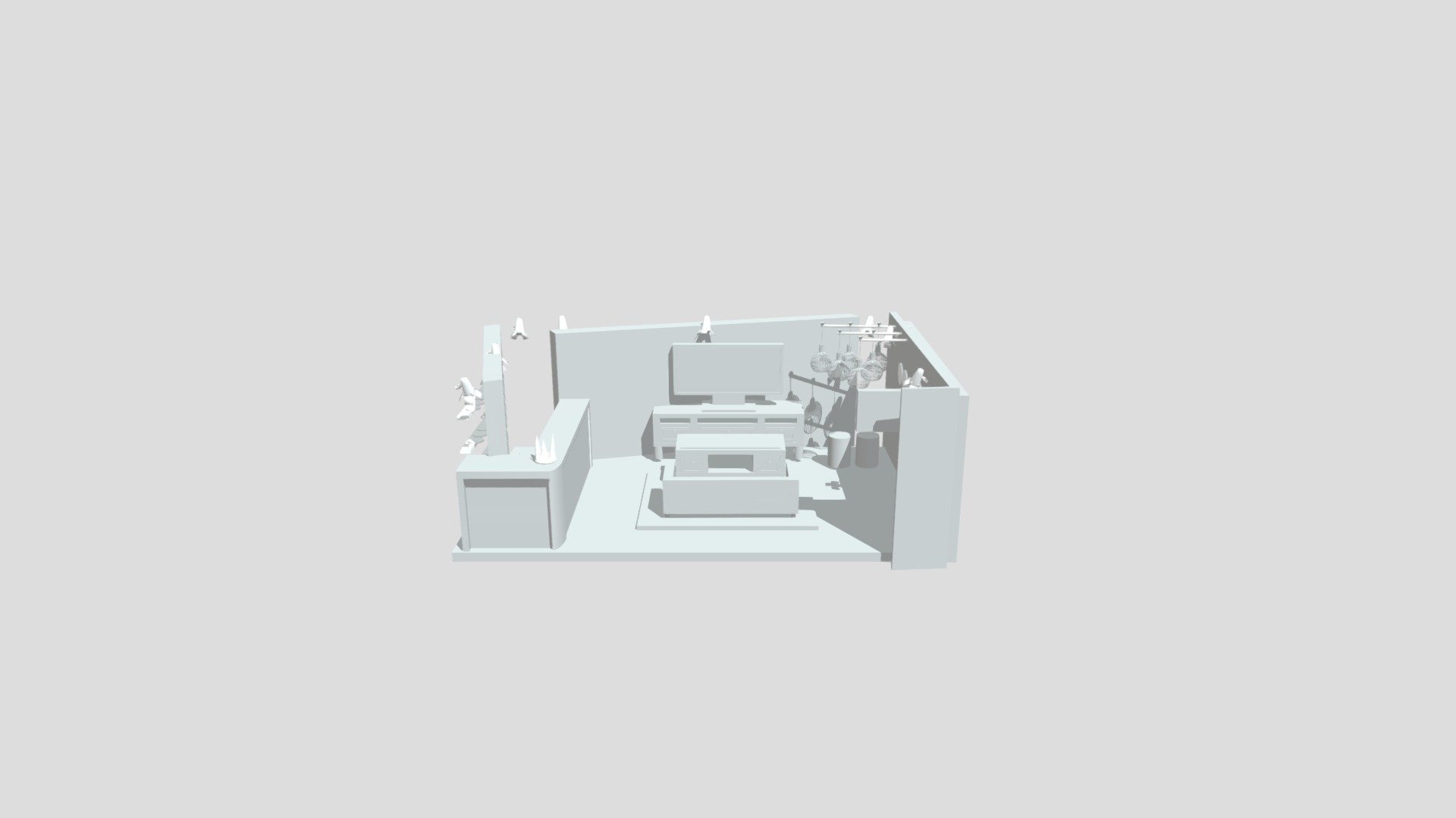 Booth Merchandise 1 - 3D model by muhamadsyafiq0302 [1298f3f] - Sketchfab