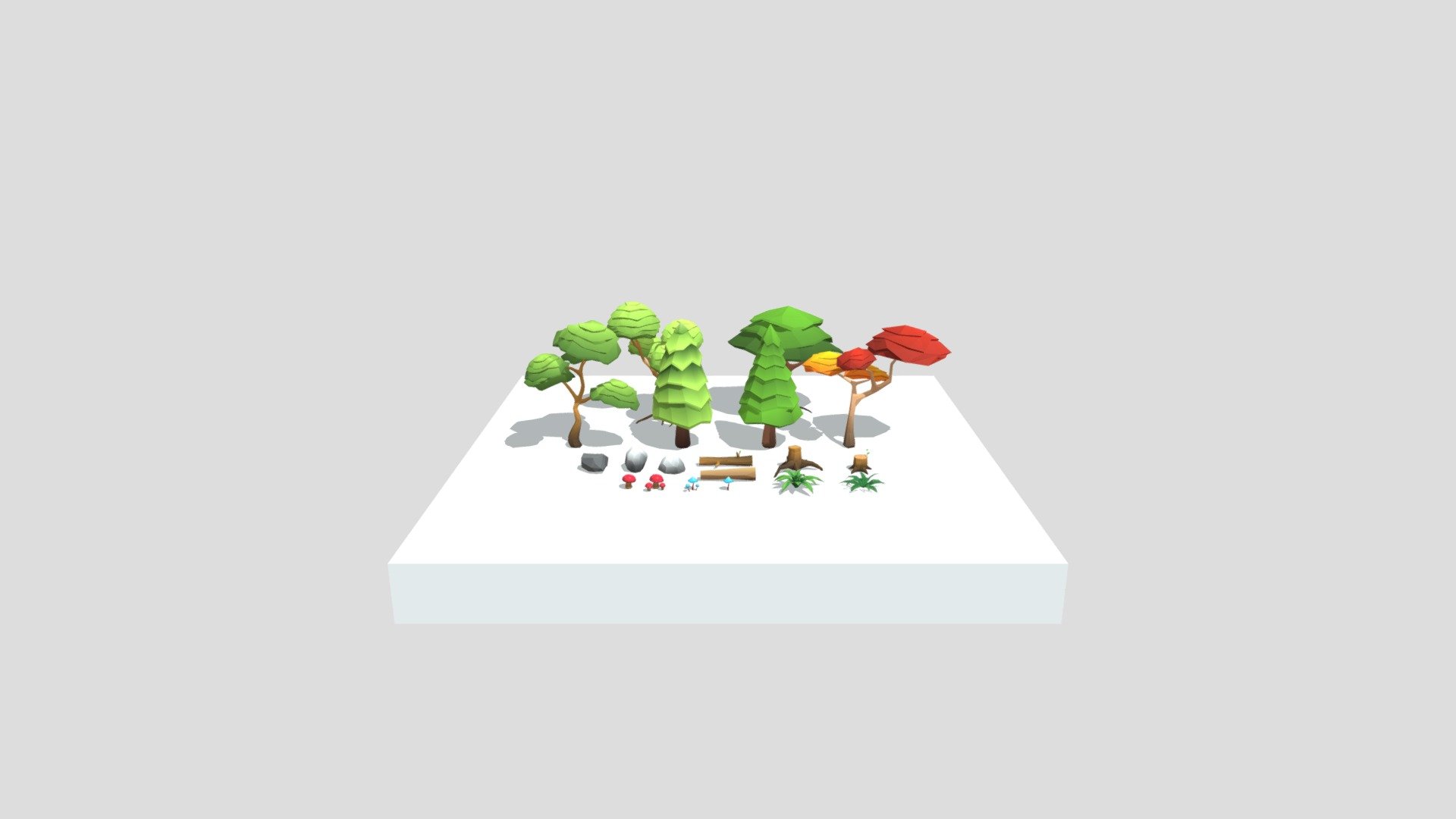 Fantasy forest pack - 3D model by NinjaTStudios (@ninjathip) [1299736 ...