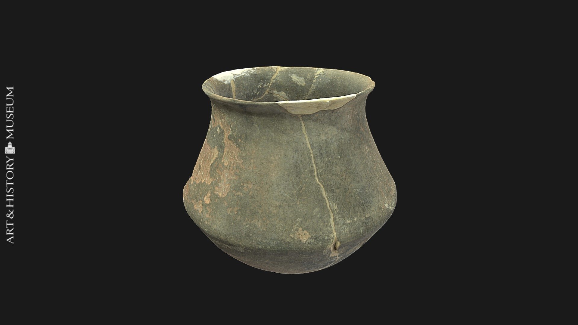 Carinated vase with flared rim - PG.2000.112 - Download Free 3D model ...