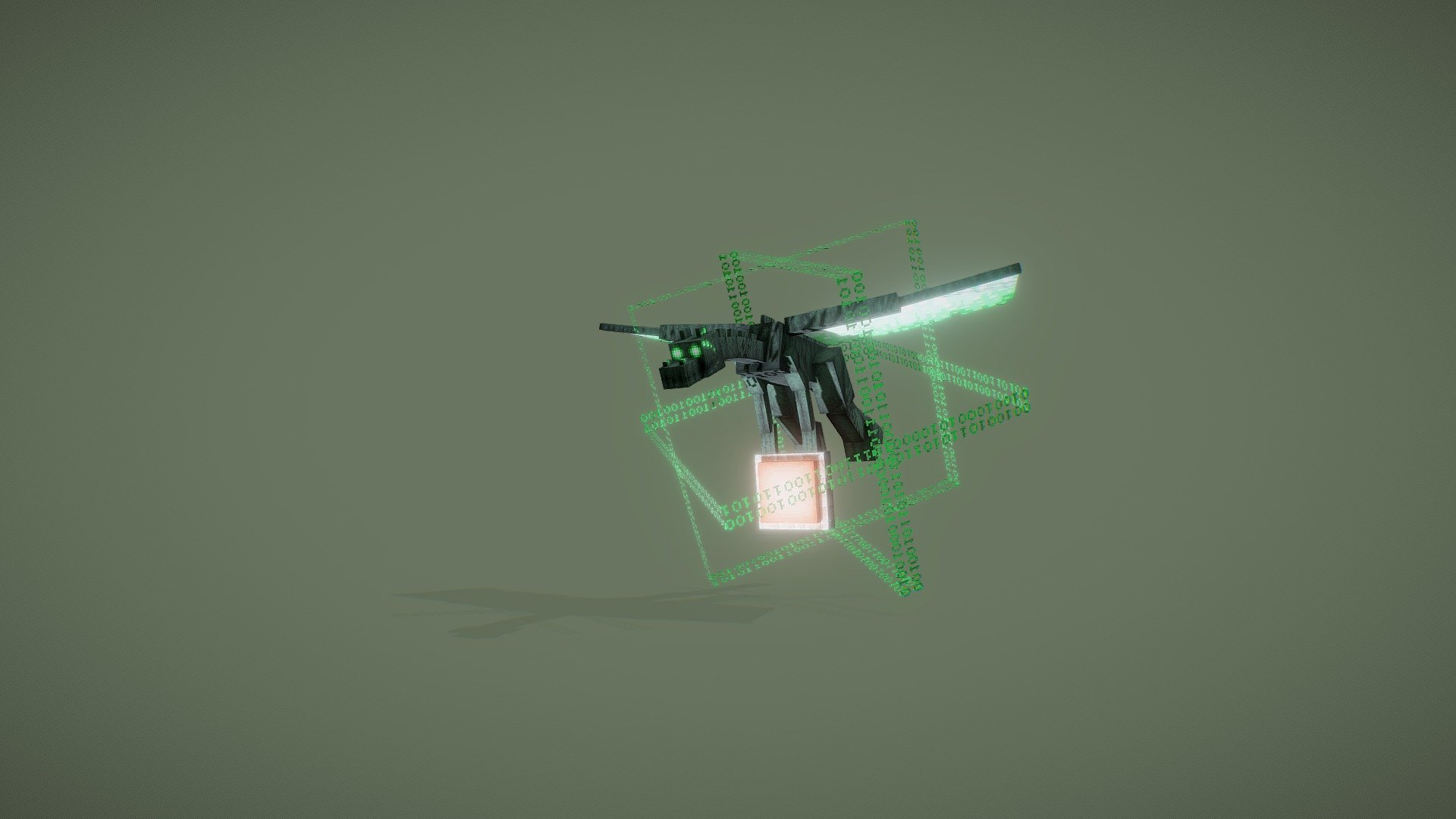hacker_dragon_gm - 3D model by D4tz [129a2bd] - Sketchfab