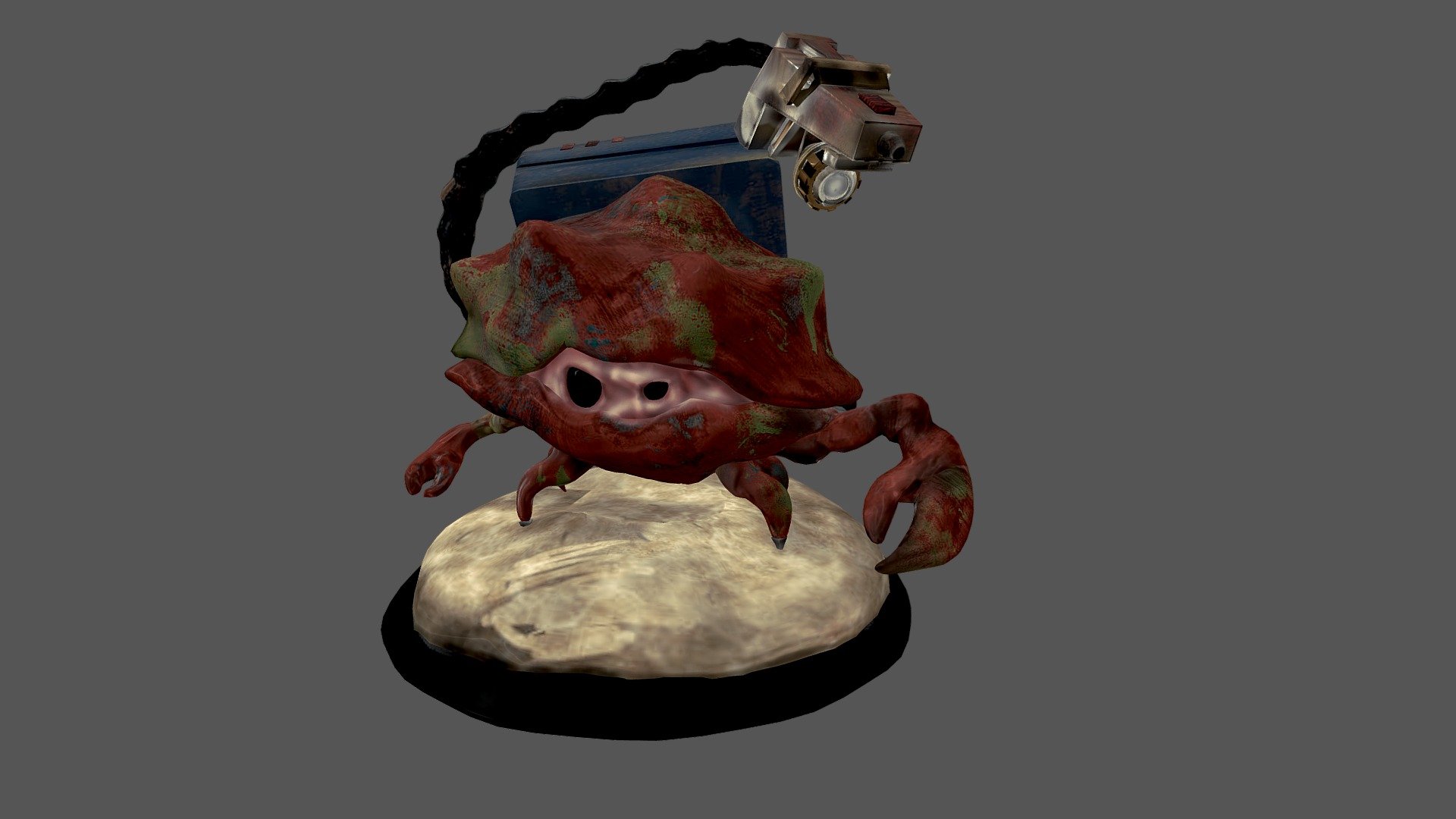 Crab Model - 3D model by Serena (@serenatakaya15) [129ad0b] - Sketchfab