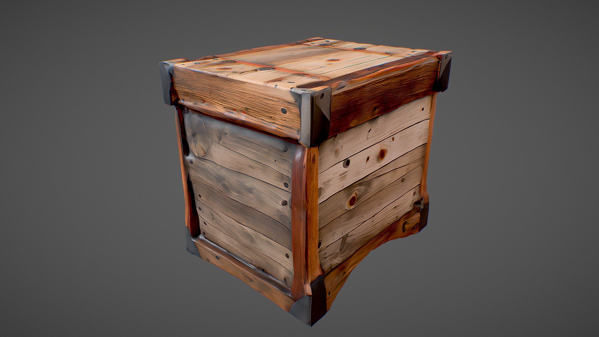 Rust game wooden box - Download Free 3D model by Verticle [129bd85 ...