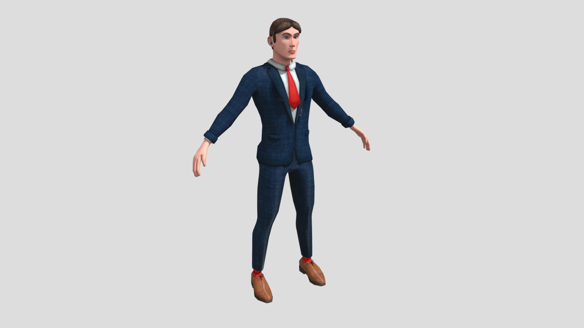 Espion-Action! Bames Jond Character Model - 3D model by AccursedMuffin ...