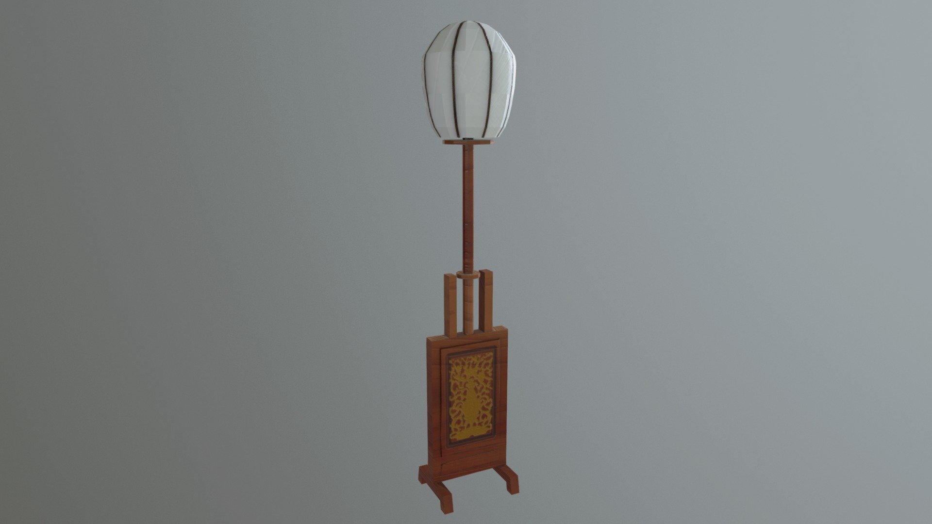 Chinese style wooden light - 3D model by Horror-lighter [12a23e9 ...