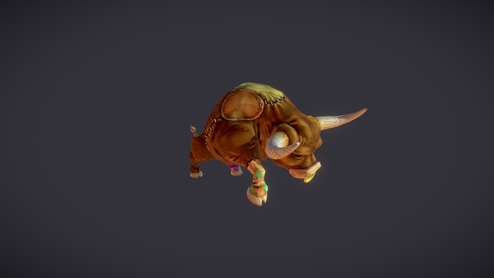 Bull Skecth - 3D model by Jaum [12a30fb] - Sketchfab