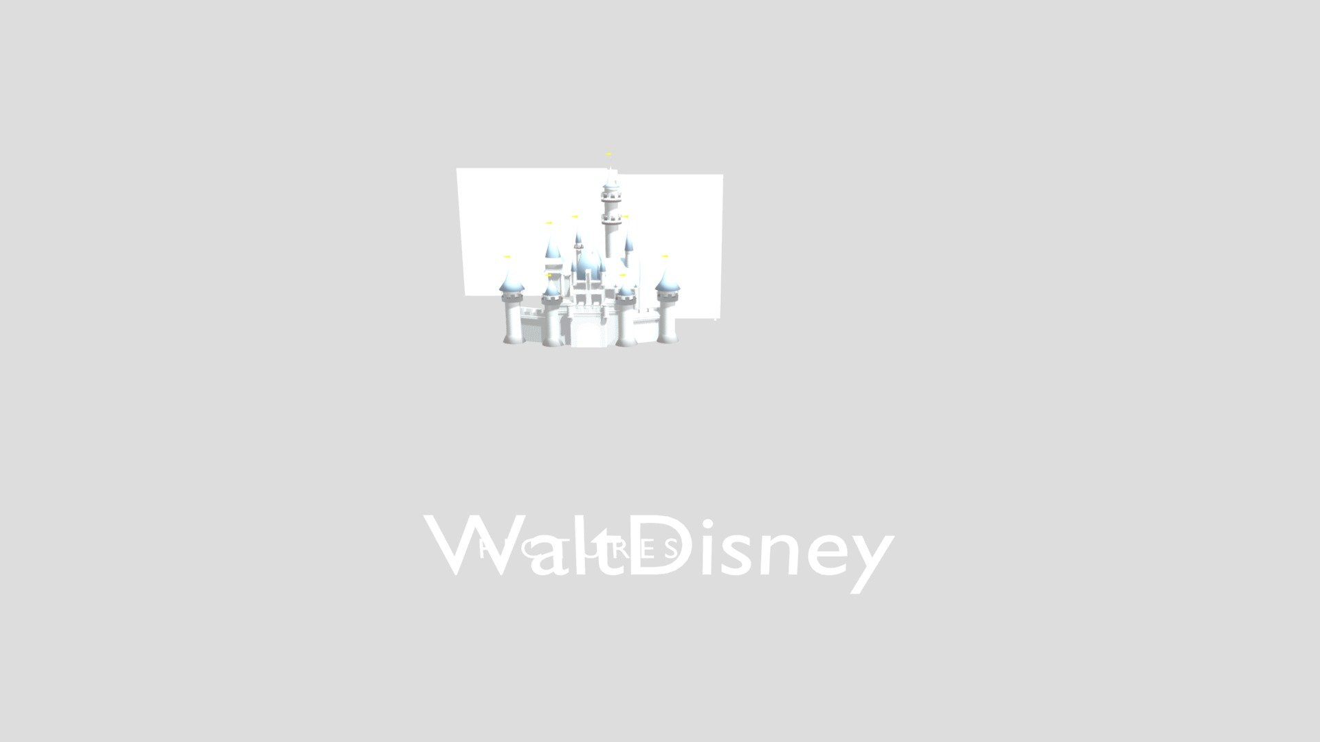Walt Disney Datei - Download Free 3D model by Jones El Robot🤖 (@vicho ...