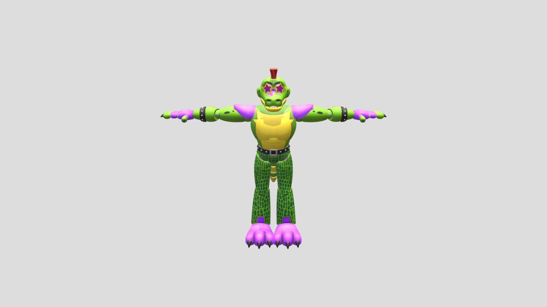 rig-monty-gator - Download Free 3D model by marinj6@gmail.com (@marinj6 ...
