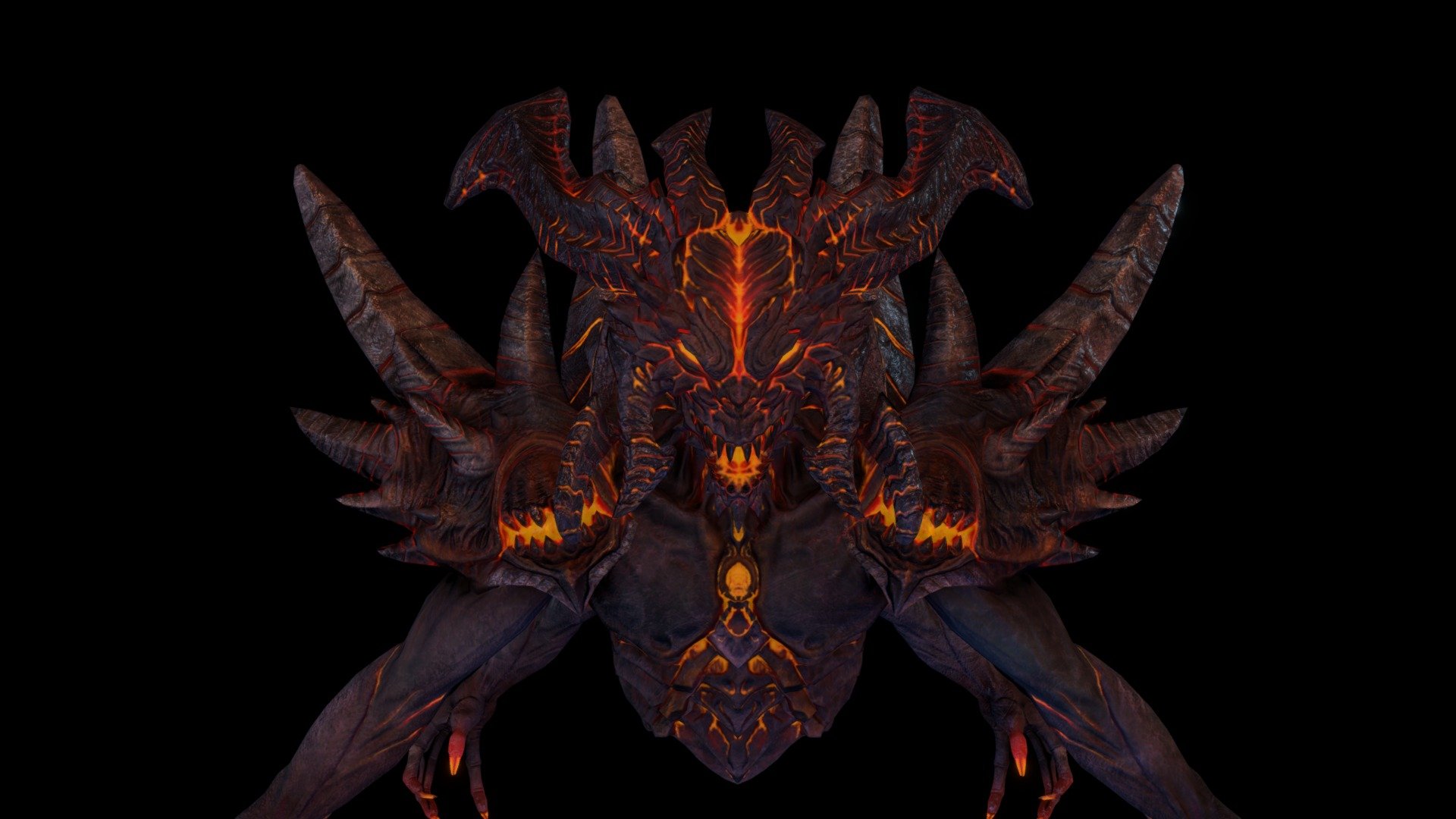 Fanart_Diablo - 3D model by KaoriFurusawa [12a6c2c] - Sketchfab