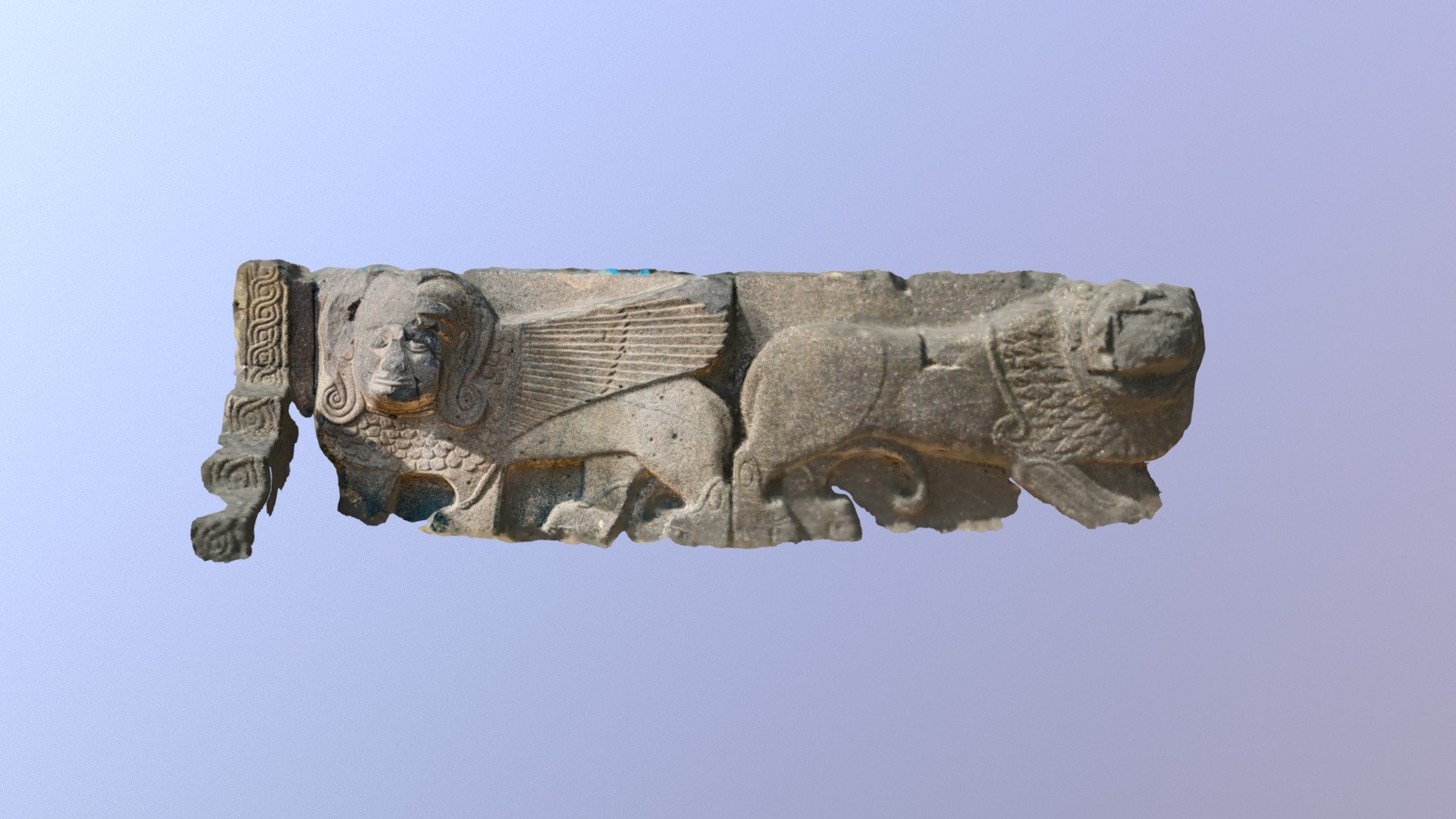 Ain Dara Relief - 3D model by Mesheritage [12a8edb] - Sketchfab